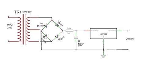 Led Power Supply Circuit Diagram
