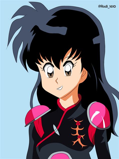 What If Kagome Used The Demon Slayer Sango Suit Art By Me Rinuyasha