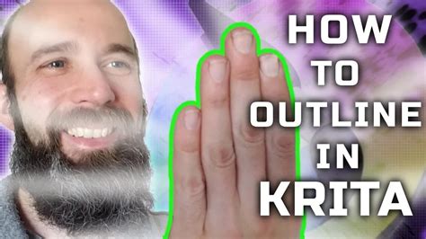 How To Create Outline In Krita In 5 Minutes