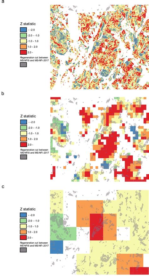 contextual mann kendall test to ten multi source national forest