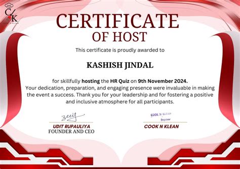 Kashish Jindal On Linkedin Internship Leadership Cooknklean Hr