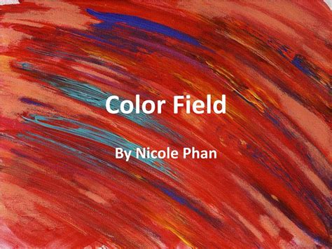 Ppt Color Field Powerpoint Presentation Free Download Id 3862554