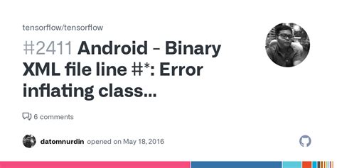 Android Binary Xml File Line Error Inflating Class Comandroid