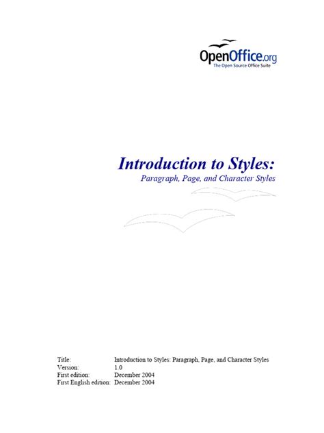 Intro Styles By Ashish From Source Pdf Paragraph Icon Computing