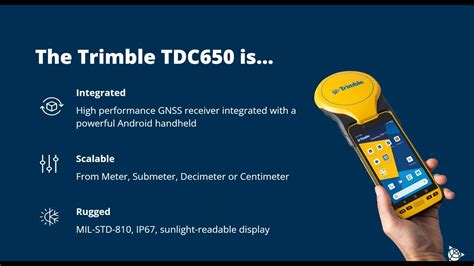 Trimble TDC650 Handheld By Trimble Esri Partner Solution 50 OFF