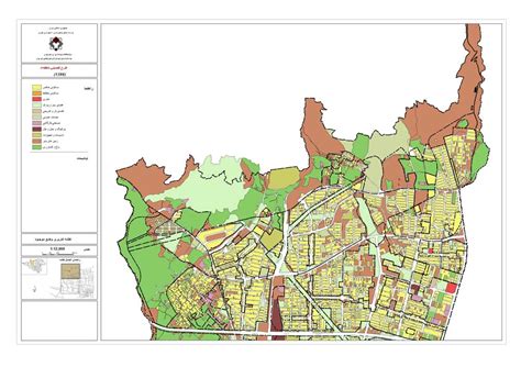 نقشه Gis منطقه ۵ تهران جی آی اس منطقه پنج