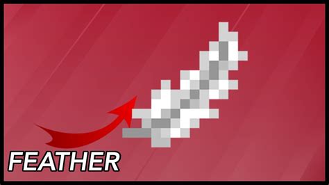 What Does A Feather Do In Minecraft At Benjamin Cunningham Blog