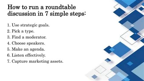 Round Table Discussion PPT GROUP Pptx