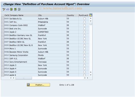 OMWO SAP Tcode C MM PUR Purchase Account Mgmt OMWO SAP Tcode C MM PUR Purchase Account Mgmt