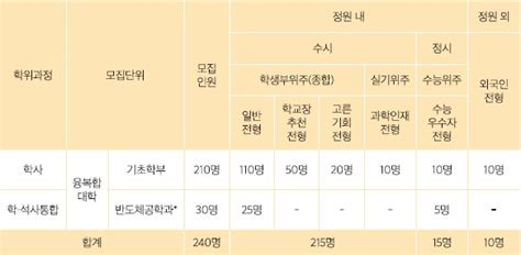 2025학년 디지스트 Dgist 입시정보입학전형모집요강 요약 네이버 블로그