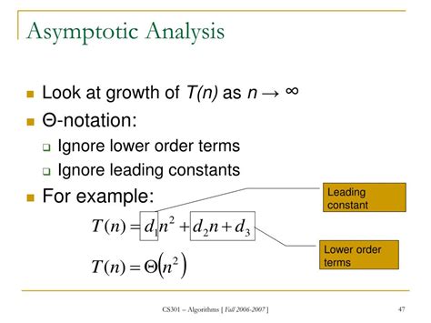 Ppt Cs301 Algorithms Powerpoint Presentation Free Download Id