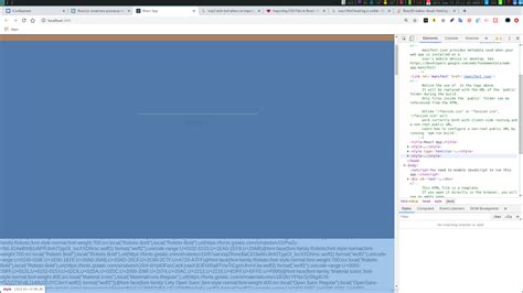Javascript Reactjs Makes Html Tag Visible On Import Csssass In React