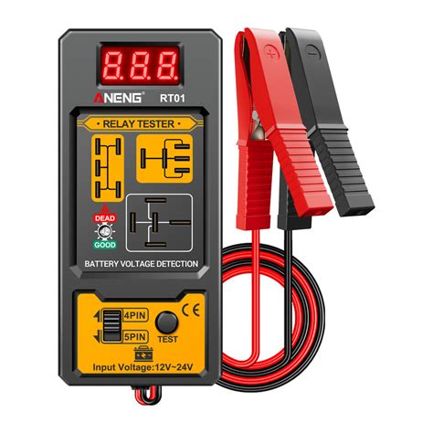 Aneng Rt01 Automobile Relay Tester Battery Digital Display Tester