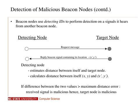 Ppt Detecting Malicious Beacon Nodes For Secure Location Discovery In