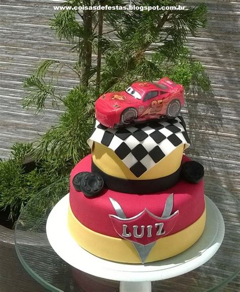 Coisas De Festas Bolo RelÂmpago Mcqueen