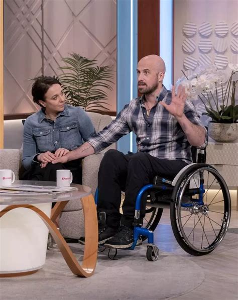 Inside Horror Accident That Left Amanda Abbingtons Fiancé Jonathan Goodwin Paralysed The Mirror