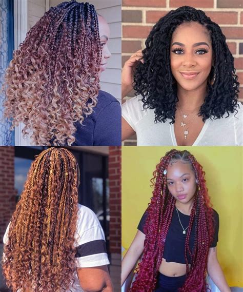 45 Stunning Bohemian Braids And Boho Box Braids Hairstyles 2025 Curly