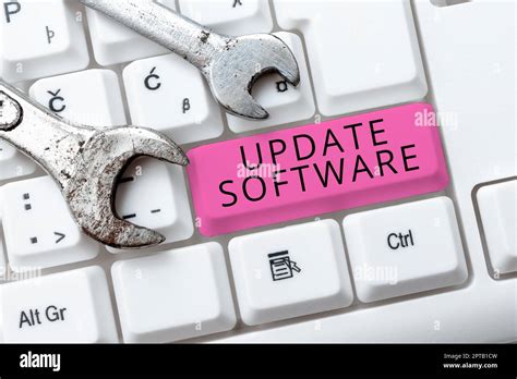 inspiration showing sign update softwarereplacing program with a newer version of same product