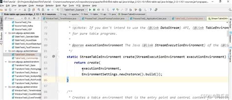 大数据flinkjava版table Api 和 Flink Sql3表环境配置 Flink工作笔记0083java 修改