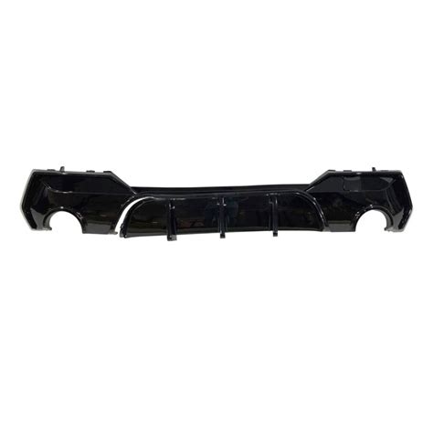 Rear Diffuser Bmw G22 G23 Look M Performance Glossy Black