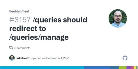 Queries Should Redirect To Queriesmanage · Issue 3157 · Fleetdm