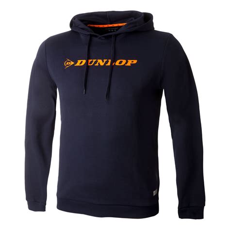 Buy Dunlop Hoody Dark Blue, Orange online | Tennis Point COM