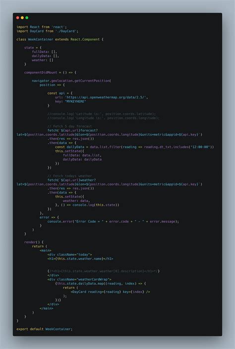 Reactjs Pulling Data From Api R Learnreactjs