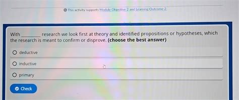 Solved This Activity Supports Module Objective 2 ﻿and