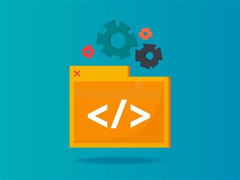 Open Source Concept Free Software Stock Vector Illustration Of Install Shape 134013715