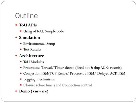 PPT TCP Over UDP PowerPoint Presentation Free Download ID 2209634