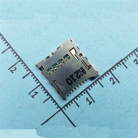 10pcs 500pcs Pjs008 2120 0 Tf Micro Sd Card Socket Self Spring Locking