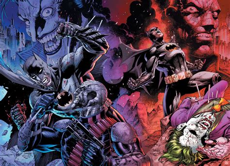 Covers For Jim Lee And Jeph Loebs Batman Hush 2 Part One And Two