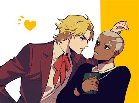Dio Brando And Enrico Pucci Jojo No Kimyou Na Bouken And 1 More Drawn