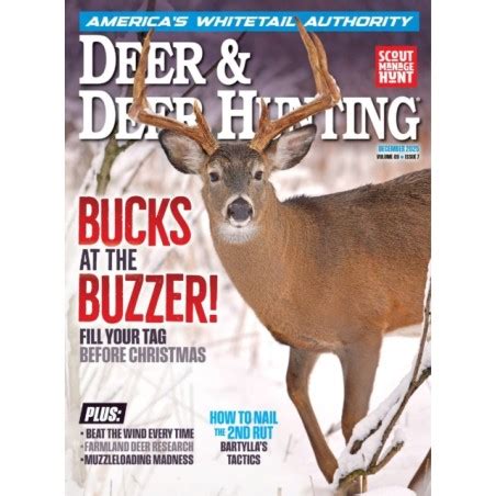 Deer And Deer Hunting Magazine Print Subscription