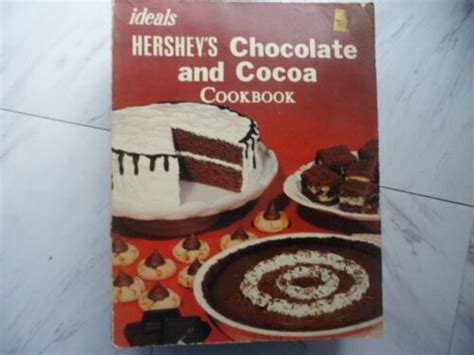 Vntg 1982 Ideals Hersheys Chocolate And Cocoa Cookbook Cake Pie Bread