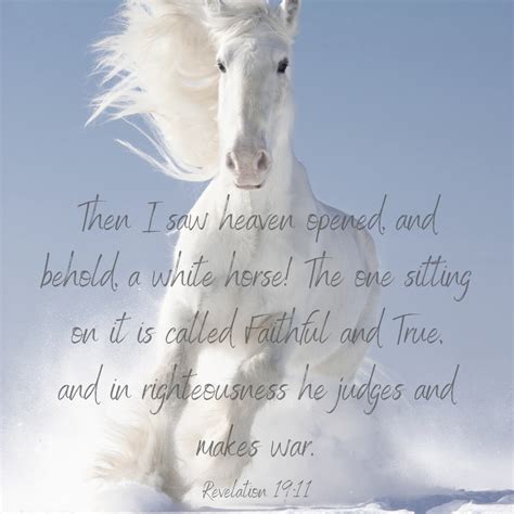 White Horse Meaning Bible White Horse Symbolism Bpjn