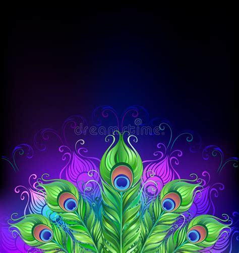 Peacock`s Tail Seamless Pattern 28 Stock Vector Illustration Of India Overlap 174101520