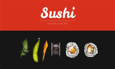 Sushi Css Template By Nicepage