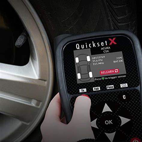 ATEQ Quickset X TPMS Activation And ECU Reset Tool Includes OBD Cable Domestic European And