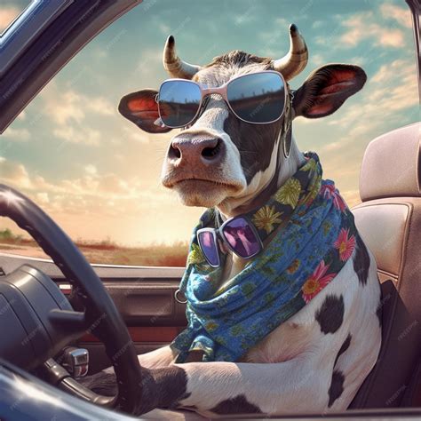 Premium Photo The Chic Evolution Of Cows In The Modern Era