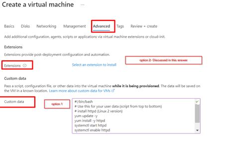 running init script on a linux instance at launch on azure stack overflow