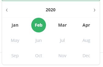 How To Show Jquery UI Datepicker Year And Months In Extra Calendar Tables Stack Overflow