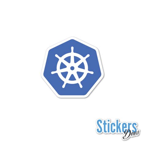 Kubernetes Sticker Adesivo Stickers Devs
