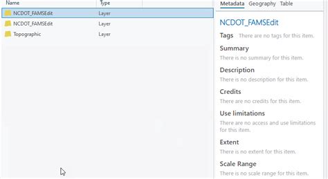metadata empty for arcgis server feature service esri community