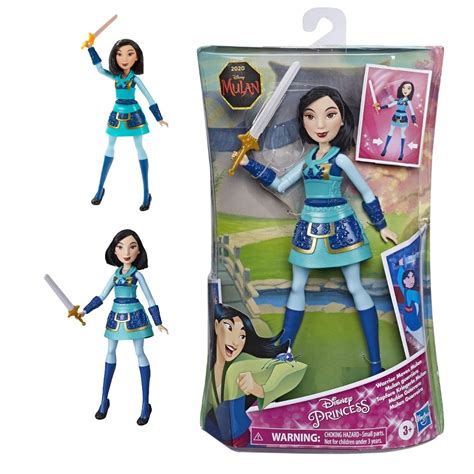 Disney Princess Mulan Warrior Moves Doll 30cm Tall 2020 Hasbro E8628