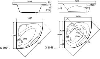 Corner Garden Tub Dimensions Fasci Garden