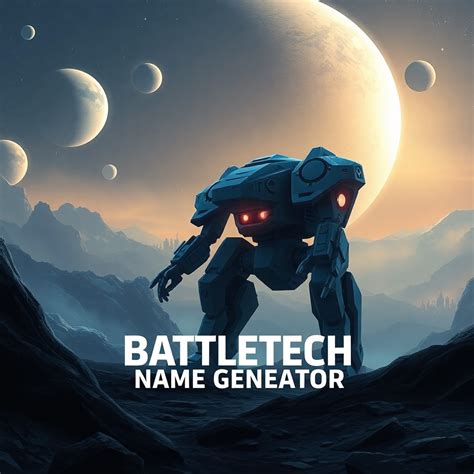 Battletech Name Generator Dragon Name Generator