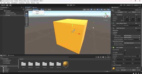 Translation Of Game Objects In Unity Arvind Web