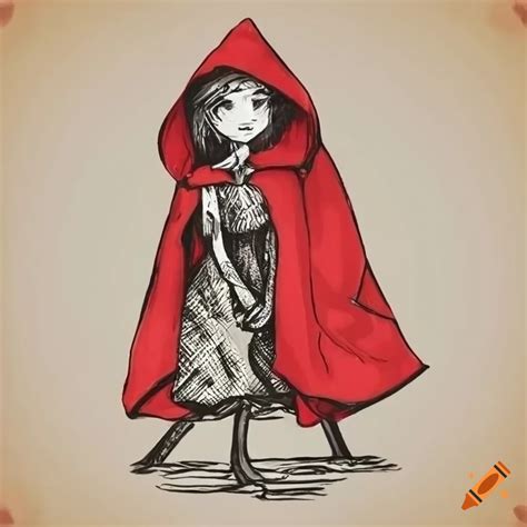 Little Red Riding Hood Sketch Little Red Riding Hood Sketch