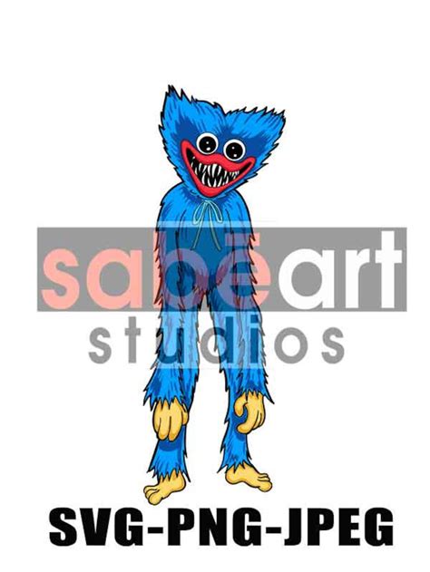 Huggy Wuggy Svg Png Jpeg Etsy Australia